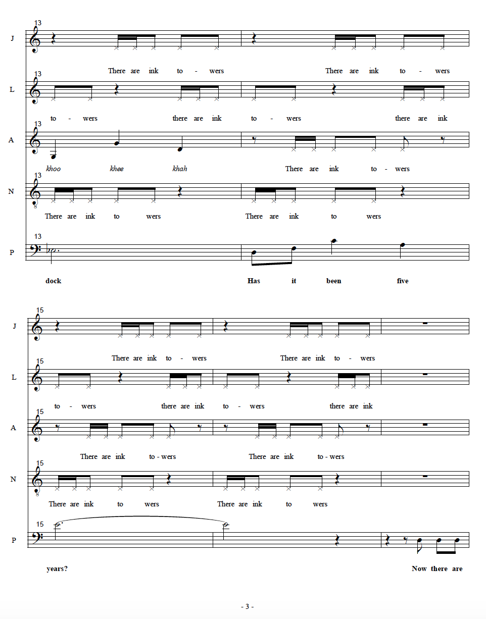 HAIKU NEW YORK | Notes from a Composer